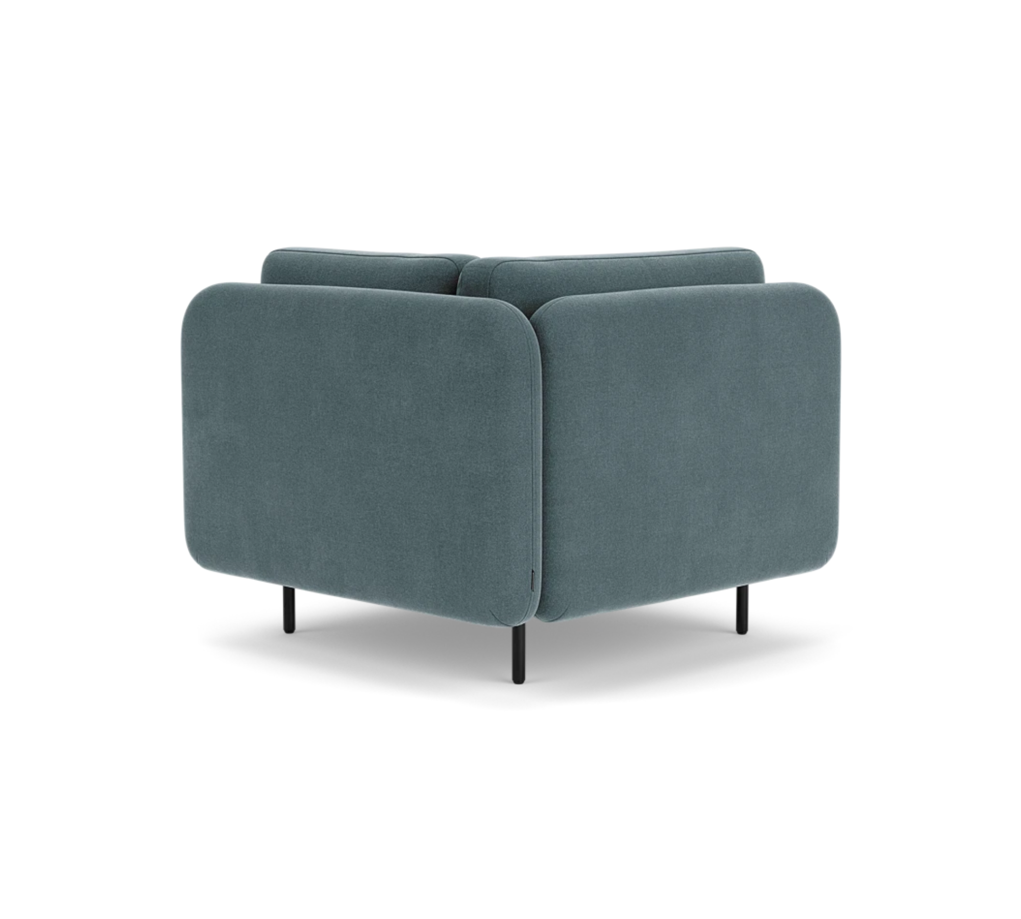 Ellis Eckmodul abnehmbare Armlehne Forest Dust Blue | SOFACOMPANY | COCOLI